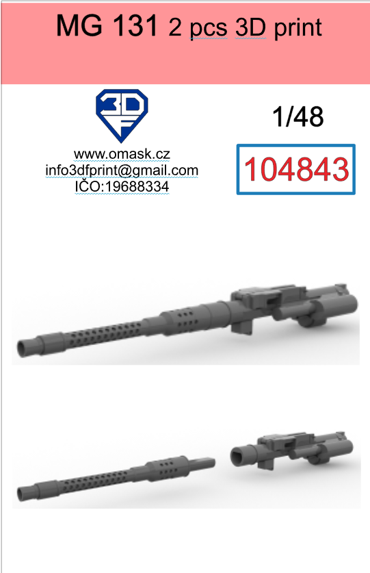 1:48 MG 131 2pcs | MN modelář