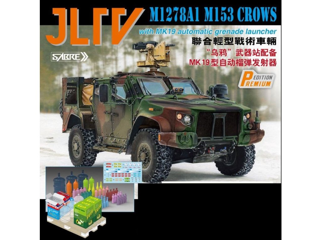 1:35 JLTV M1278A1 M153 Crows With MK19 Launcher Premium Edition | MN modelář