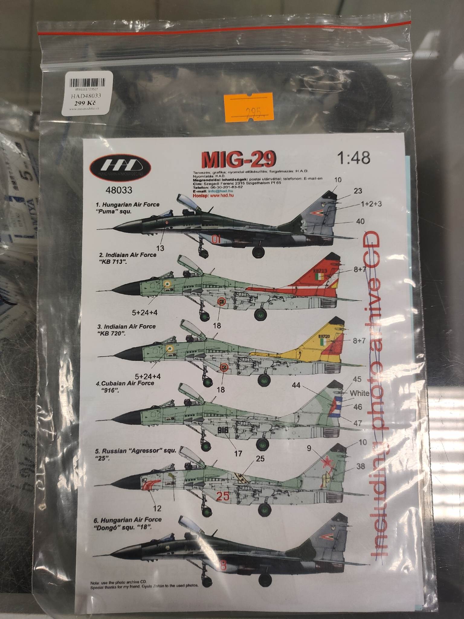 1:48 MiG-29 | MN modelář