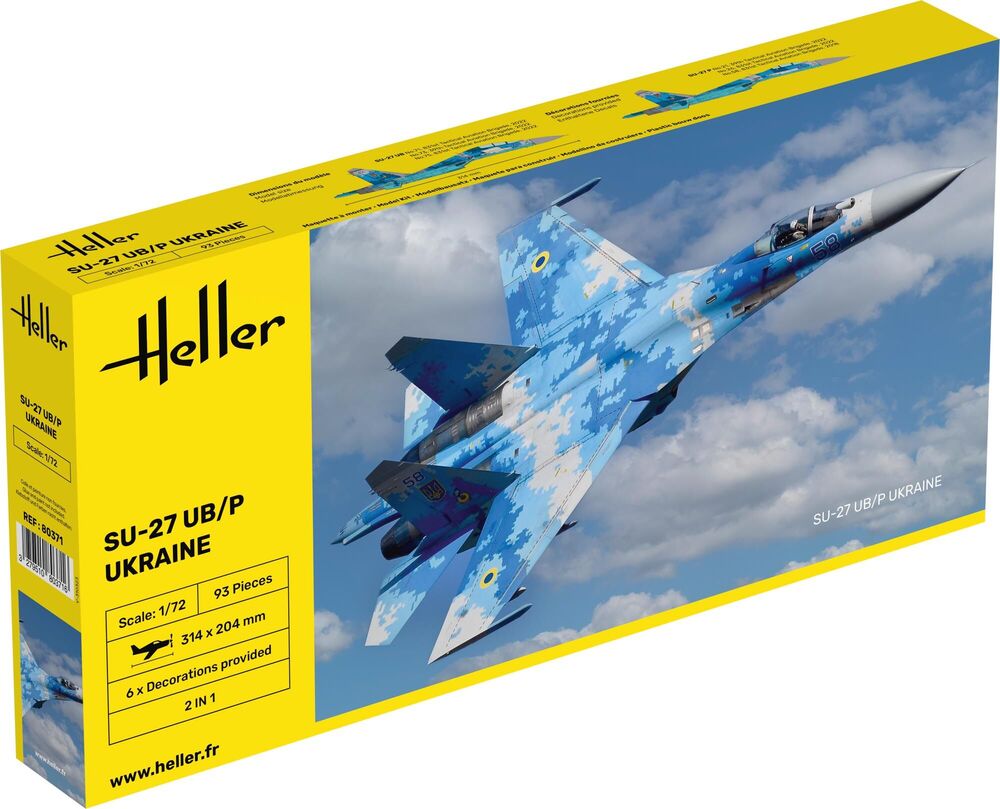 1:72 SUKHOI SU-27 UB/P UKRAINE | MN modelář
