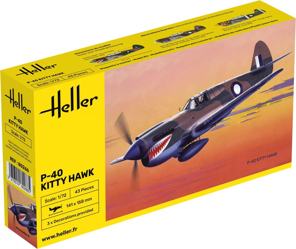 172 P 40 Kitty Hawk Mn Modelář