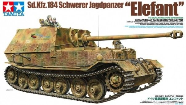 1:35 German Heavy Tank Destroyer Elefant | MN modelář