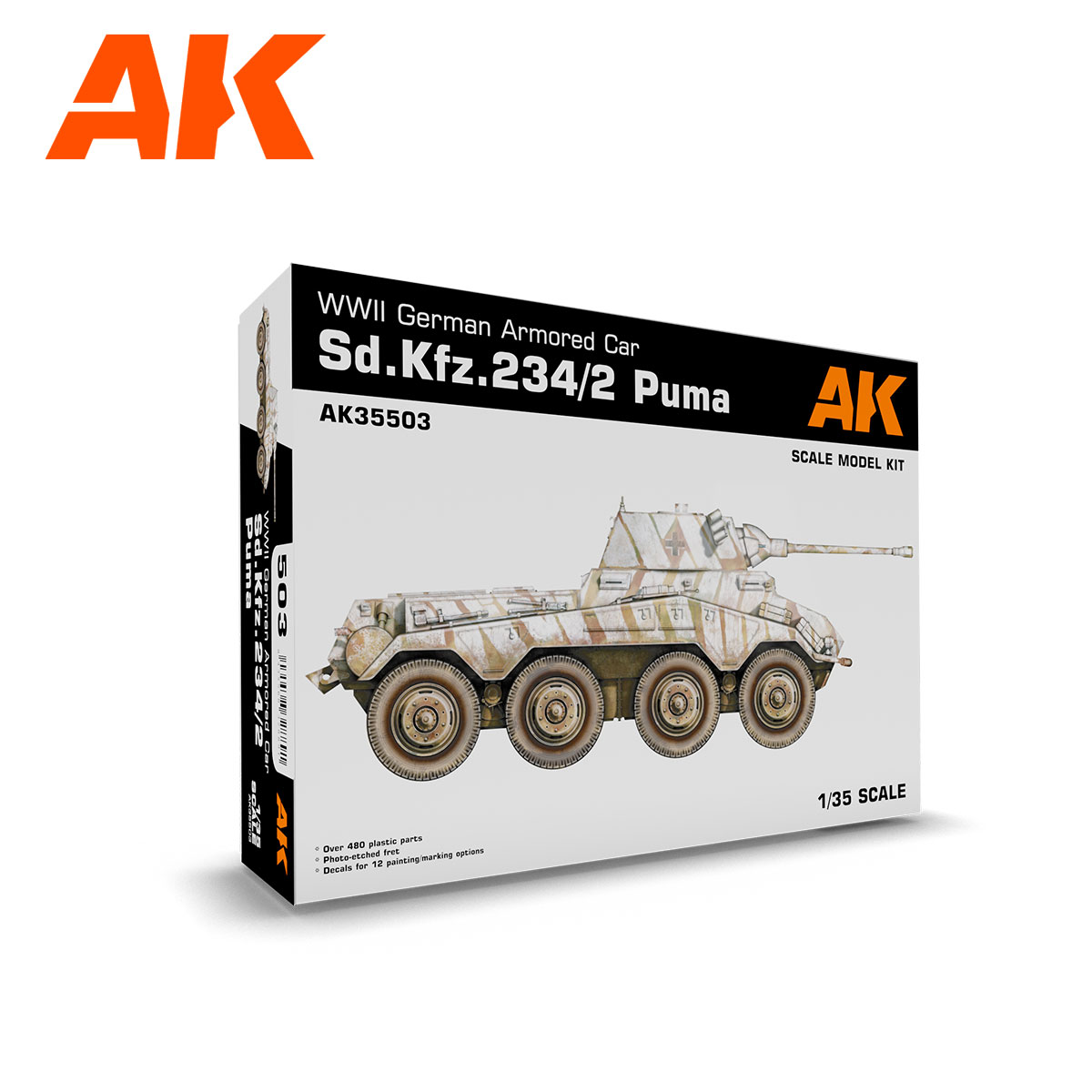 1:35 SD.KFZ.234/2 PUMA | MN modelář