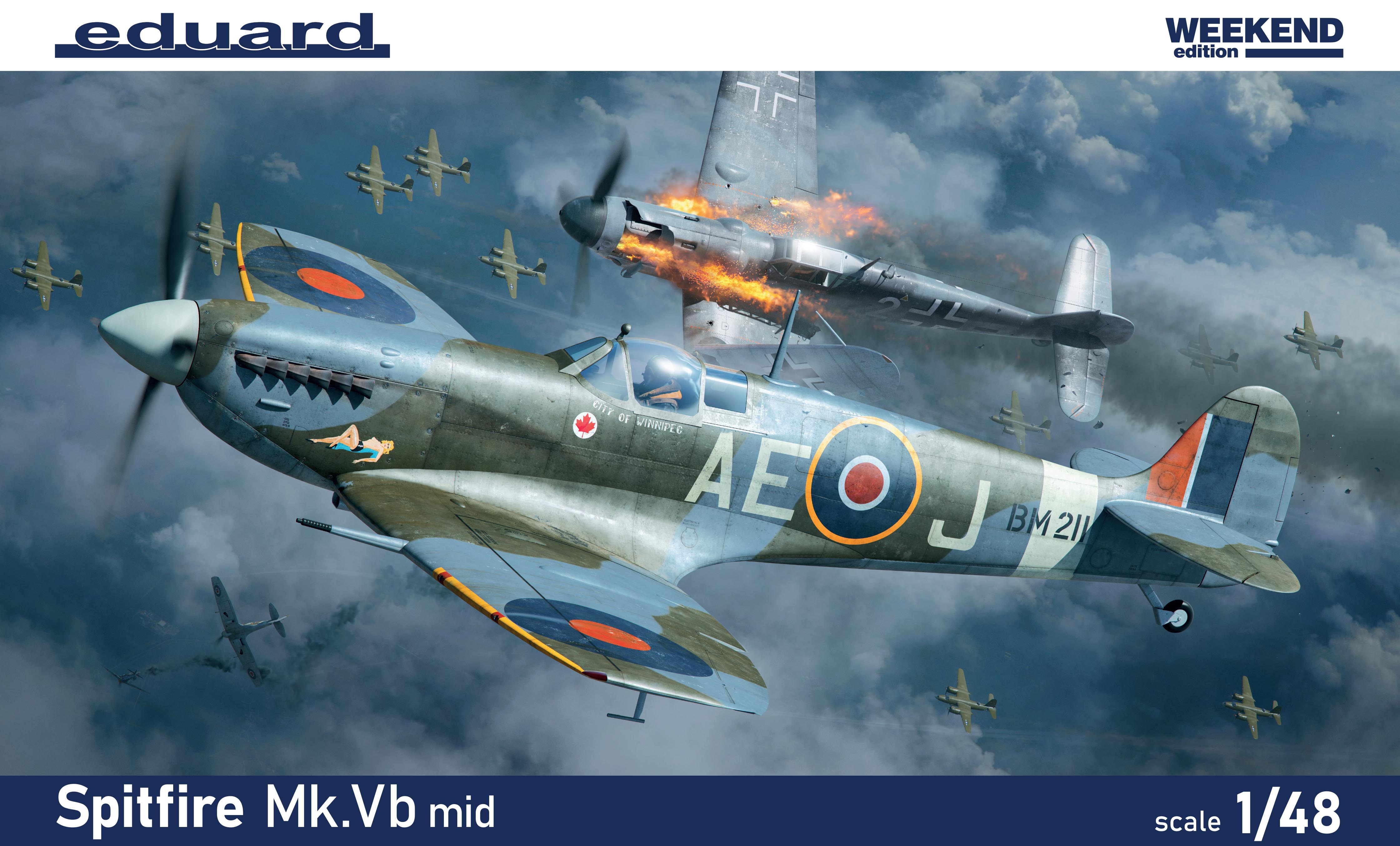 1:48 Supermarine Spitfire Mk.Vb mid | MN modelář