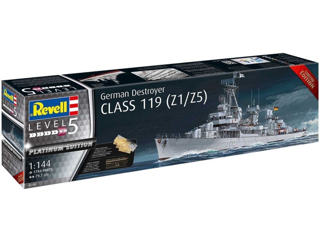 1:144 German Destroyer Class 119 Z1/ Z5 | MN modelář