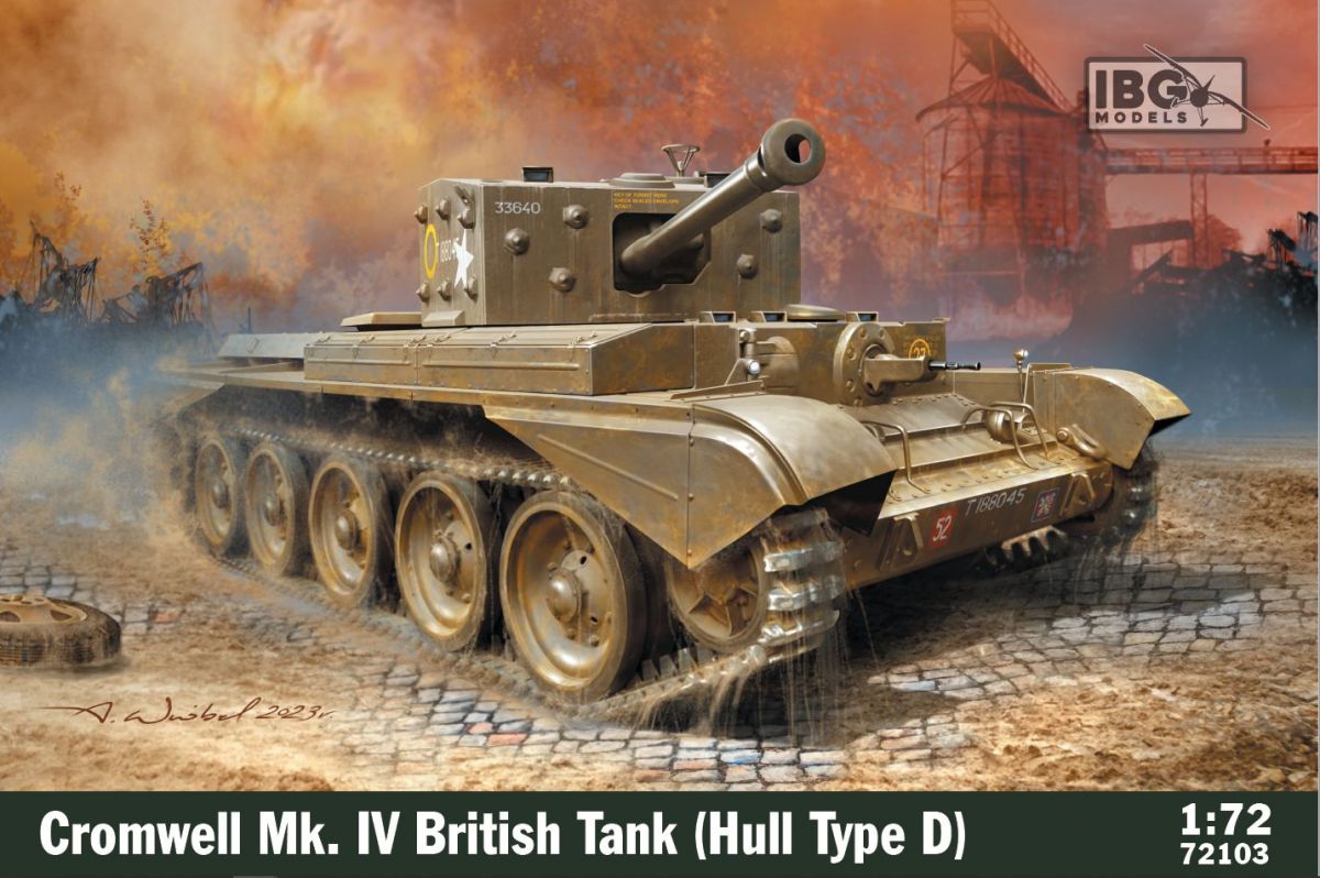 1:72 Cromwell Mk.IV British Tank (Hull Type D) | MN modelář