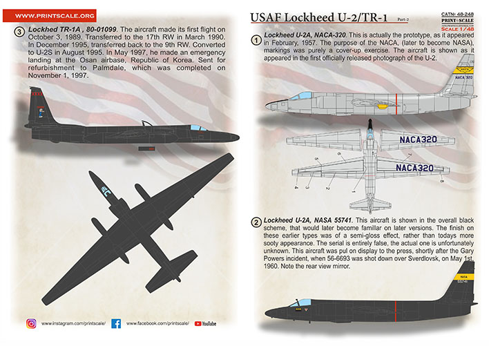 1:48 USAF Lockheed U2/TR-1 Part 2 | MN modelář