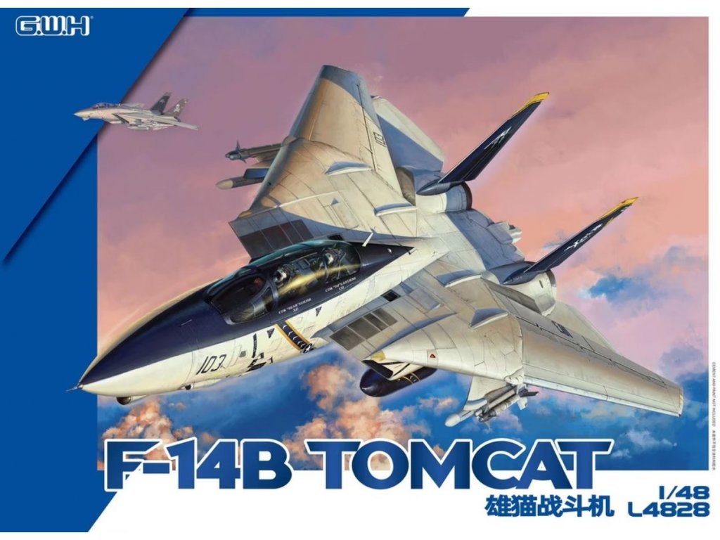 1:48 Grumman F-14 B Tomcat | MN modelář