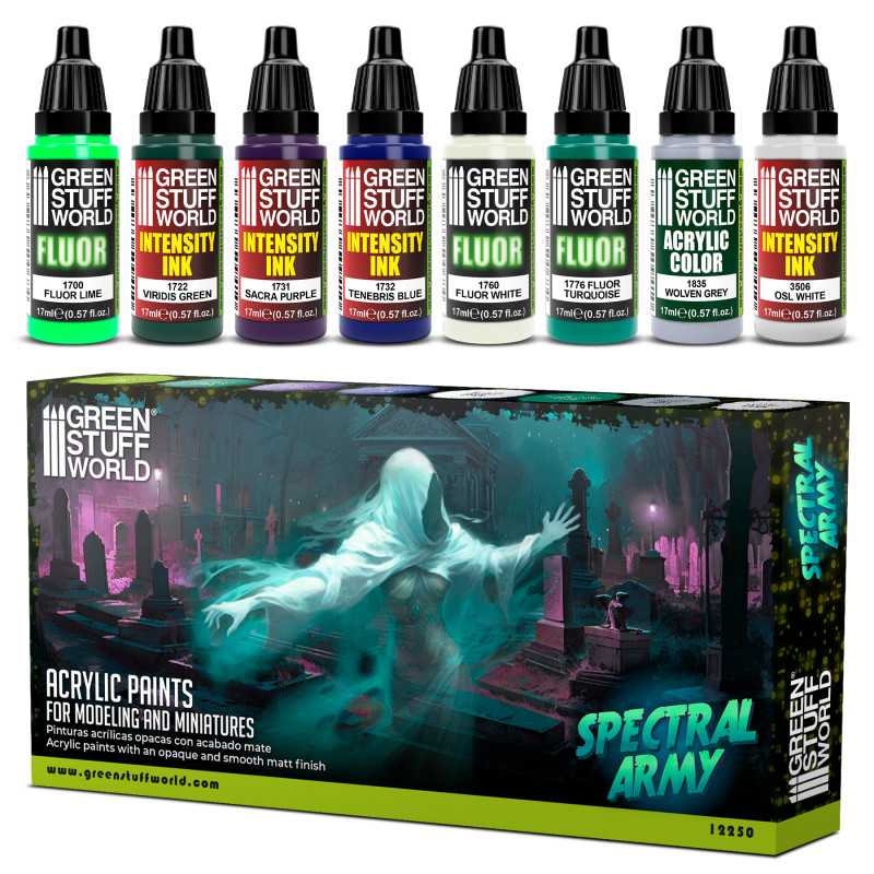 Paint Set - Spectral Army | MN modelář