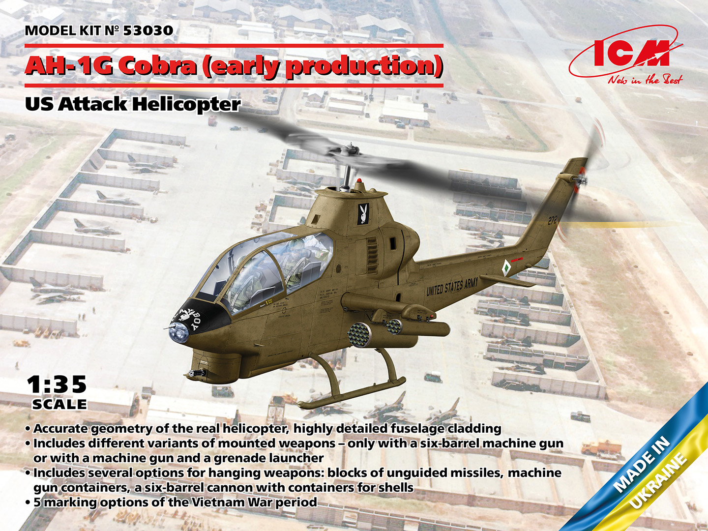 1:35 AH-1G Cobra (early production) | MN modelář