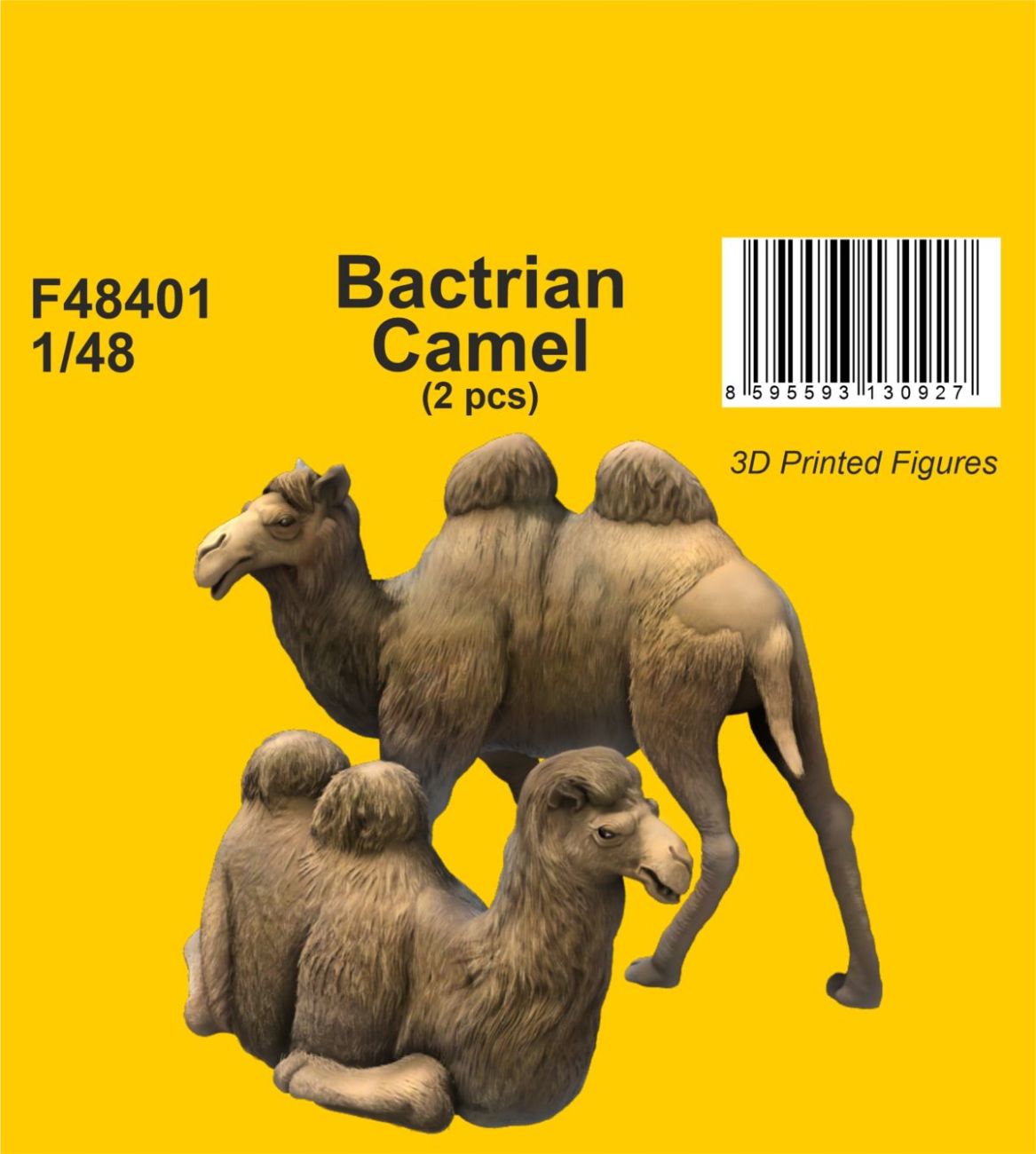 1:48 Bactrian Camel (2 pcs) | MN modelář