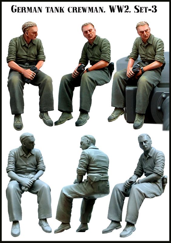 1:35 German Tank Crewman WW2 | MN modelář