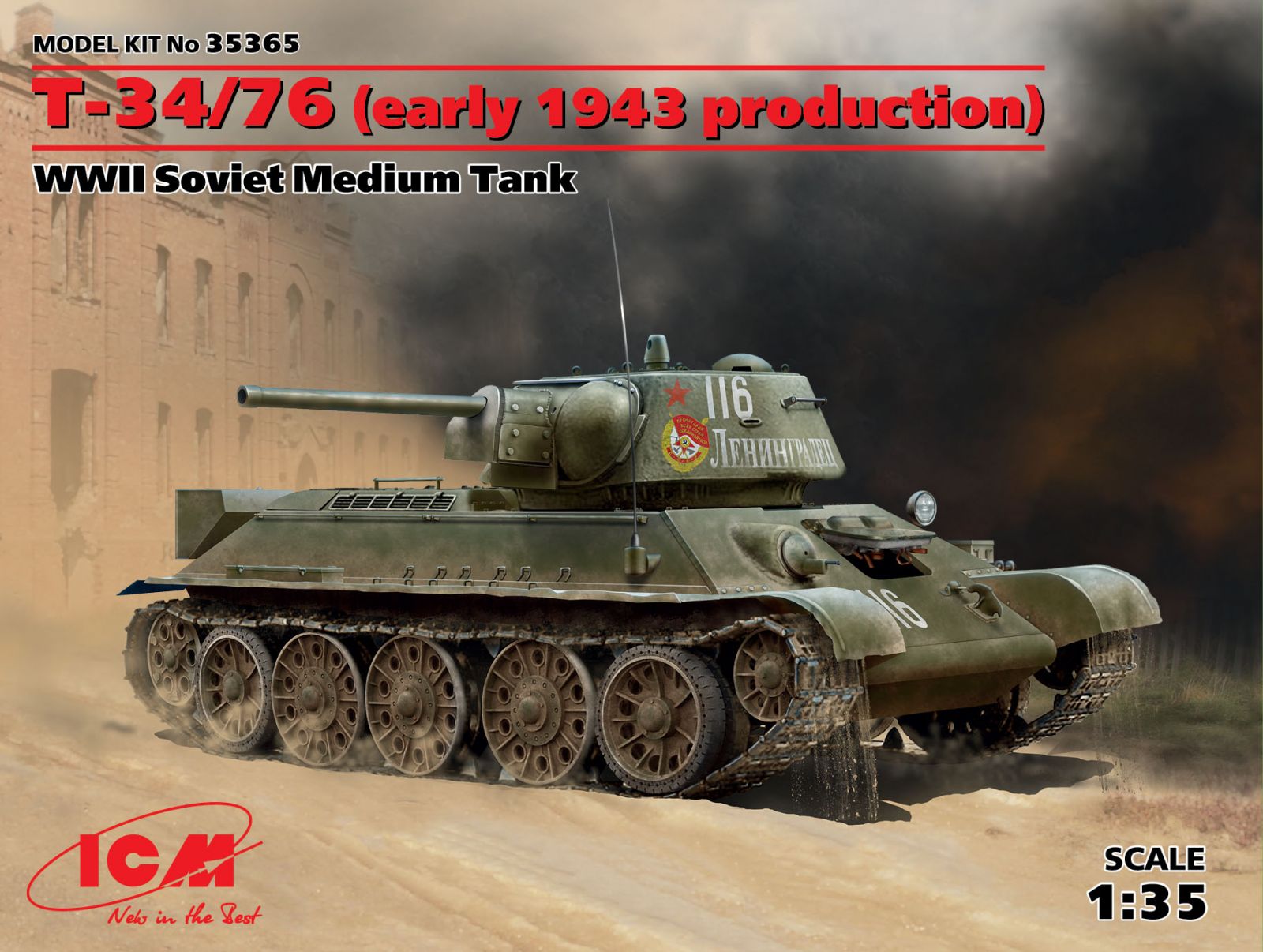 1:35 T-34/76 (early 1943 production) | MN modelář