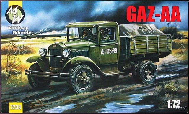 1:72 GAZ-AA Army Truck | MN modelář
