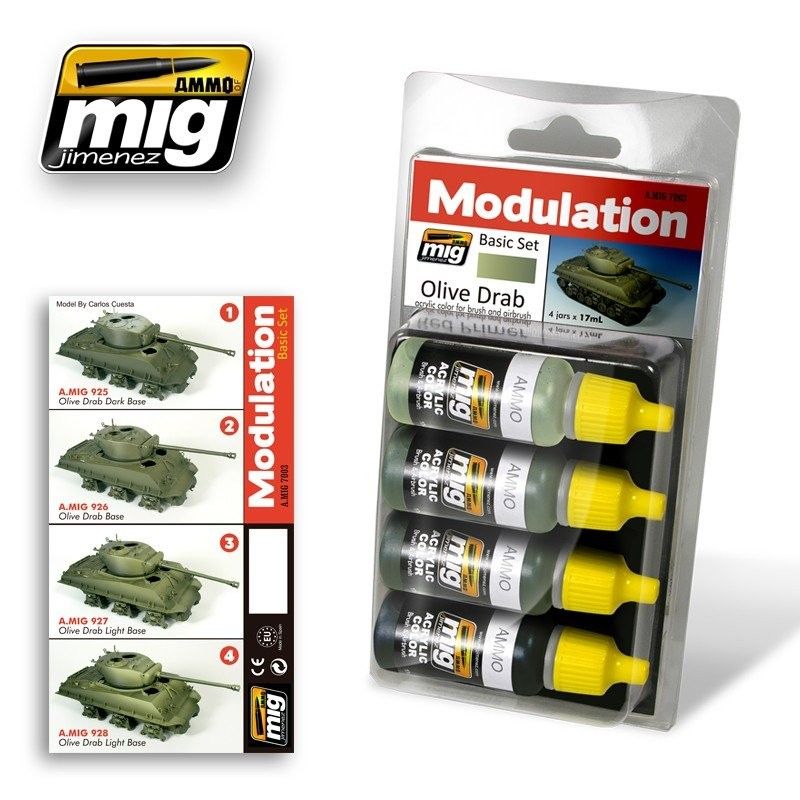OLIVE DRAB MODULATION SET | MN modelář