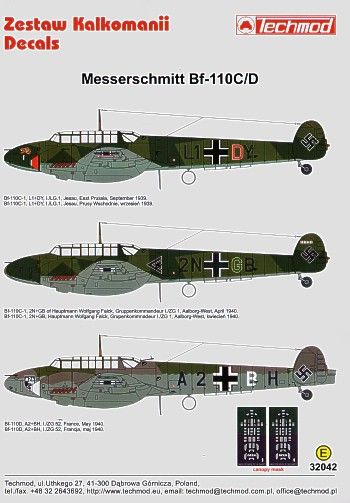 1:32 Bf-110C/D | MN modelář