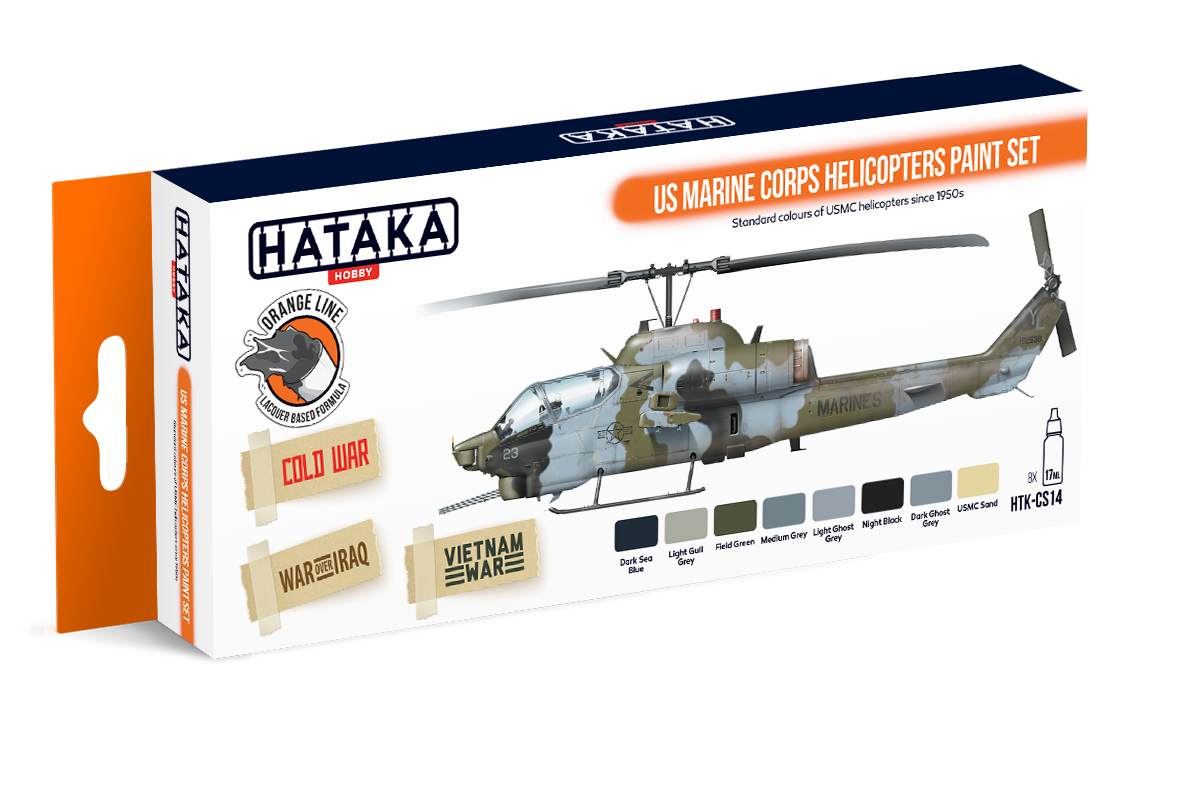 US Marine Corps Helicopters Paint Set | MN modelář