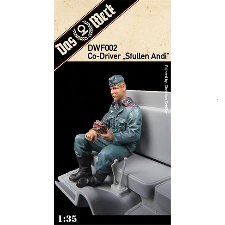 1:35 Co-Driver Figure "Stullen Andi" | MN modelář