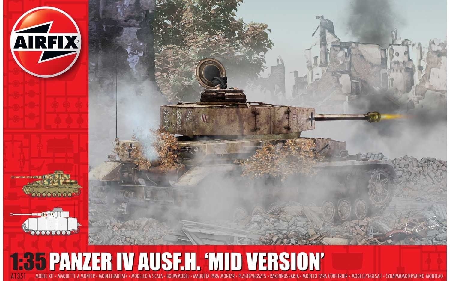 1:35 Panzer IV Ausf.H, Mid Version | MN modelář