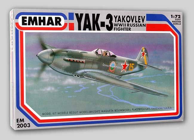 1:72 Yakovlev Yak-3 WWII Russian Fighter | MN modelář