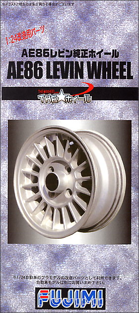 1:24 Toyota AE86 Levin Wheel Set (4 wheels and tires) | MN modelář