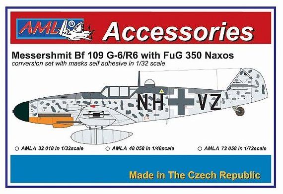1:72 Messerschmitt Bf 109G-6/R6 with FuG 350 Naxos | MN modelář