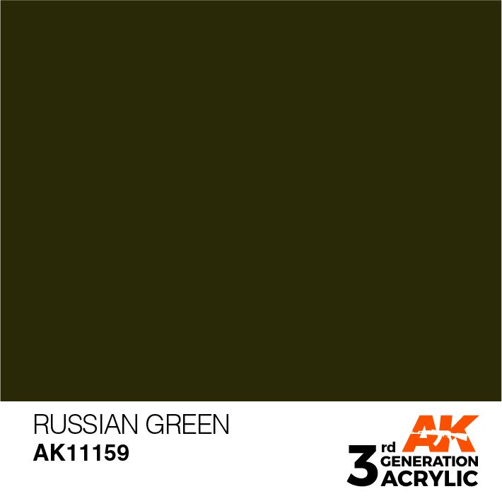 Russian Green 17ml | MN modelář