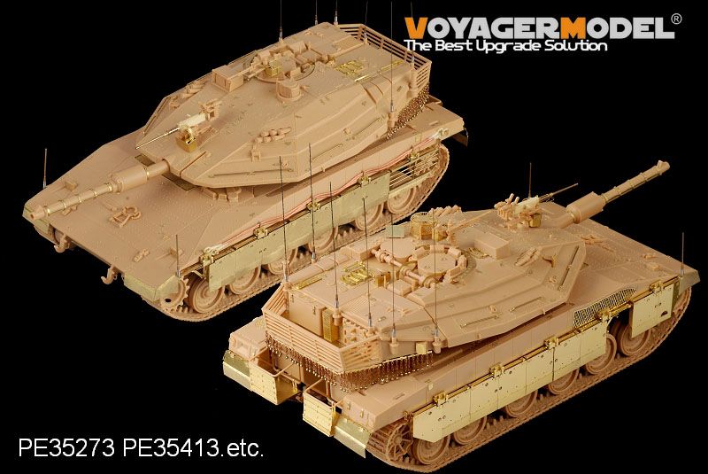1:35 Modern Merkava MBT Family Antenna Set (For All) | MN modelář
