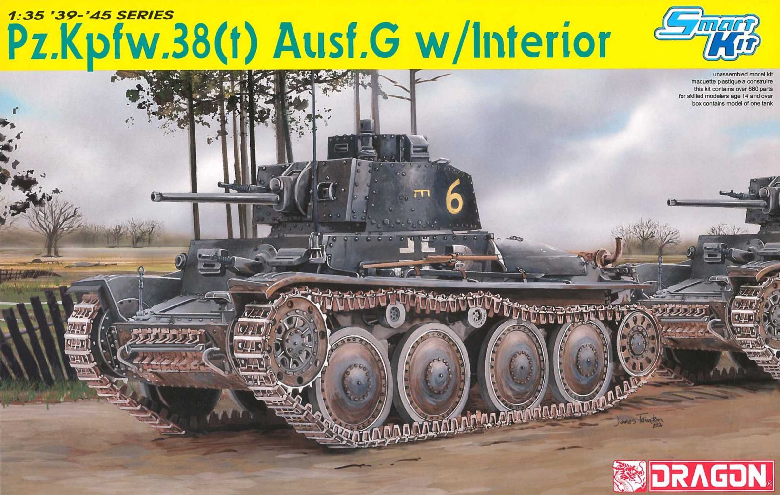 1:35 Pz.Kpfw. 38(t) Ausf. G w/Interior | MN modelář