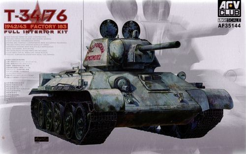 1:35 T-34/76 1942/43 No. 183 (Full Interiér) | MN modelář
