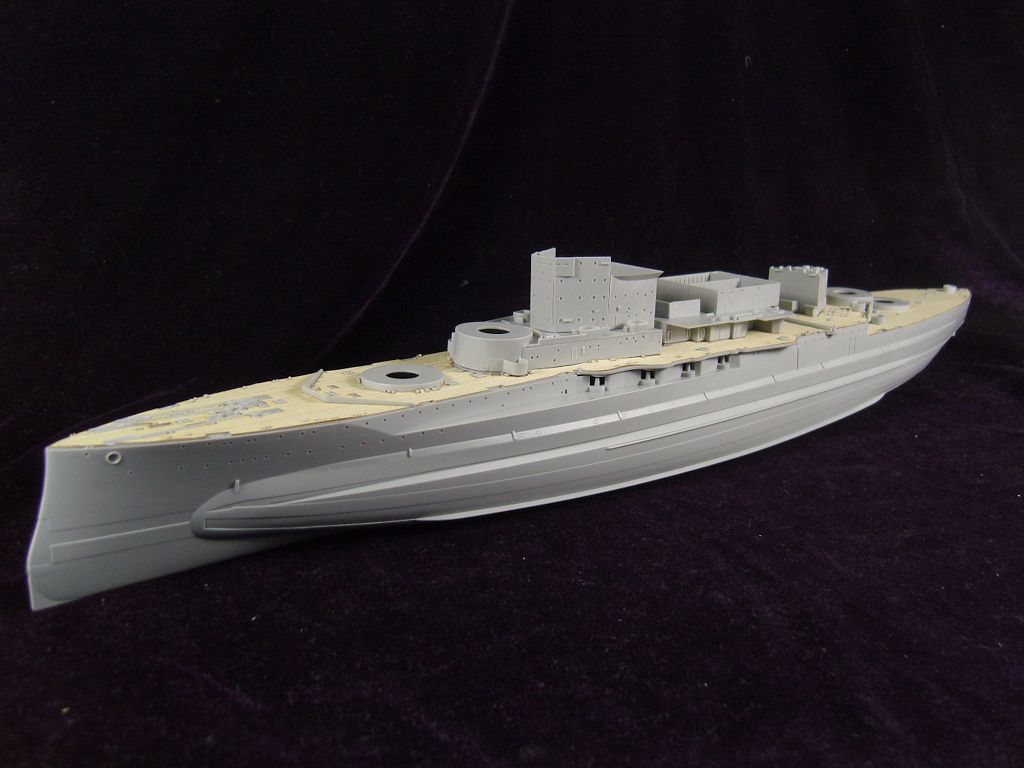 1:350 Battleship HMS Warspite 1942 (For trumpeter 05325) | MN modelář