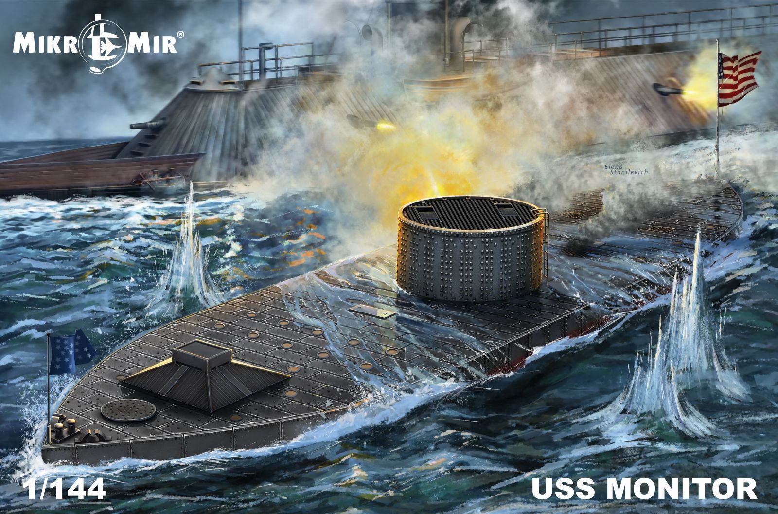 1:144 USS Monitor | MN modelář