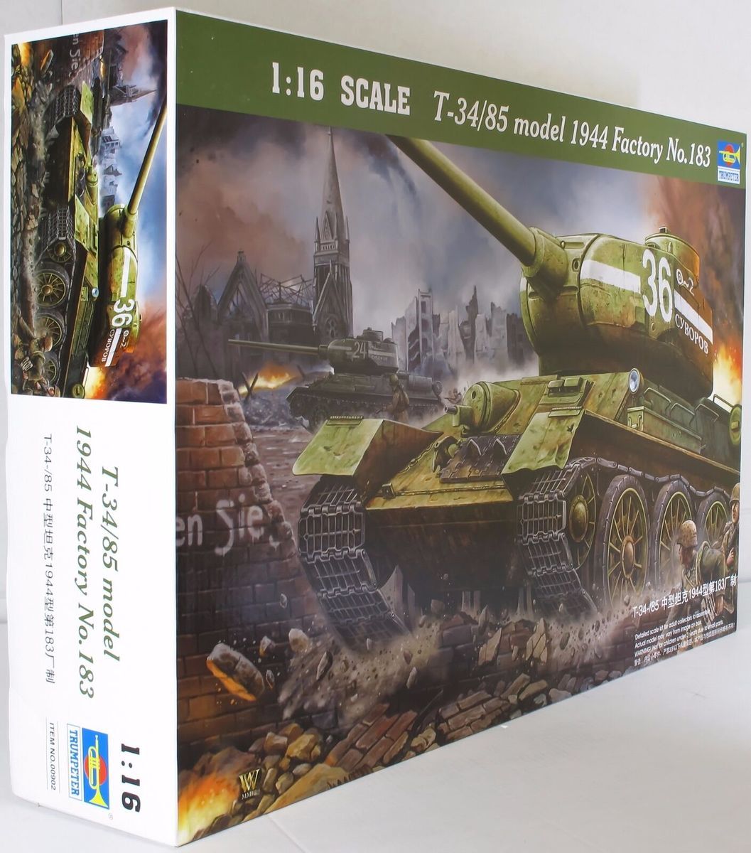 1:16 T-34/85 Model 1944 Factory No.183 | MN modelář