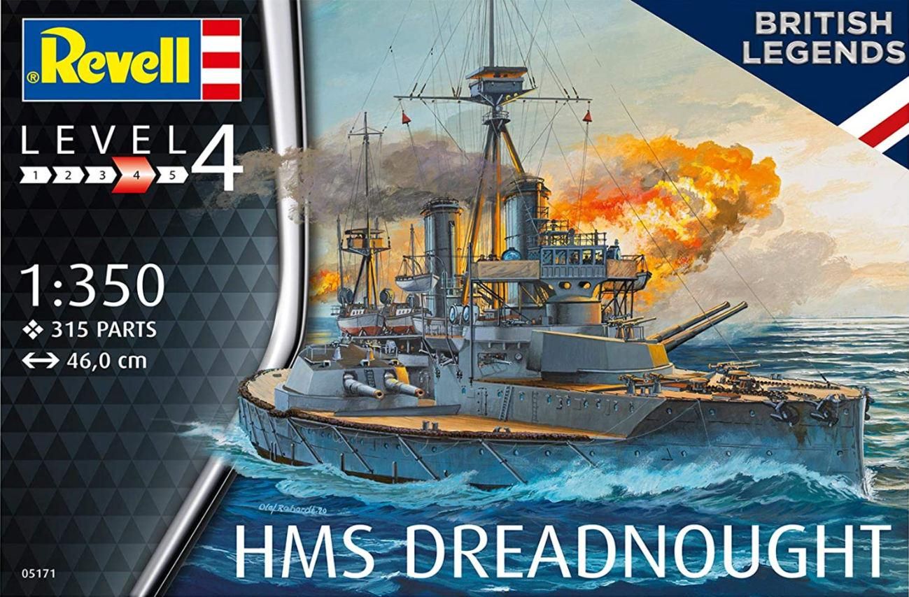 1:350 HMS Dreadnought | MN modelář