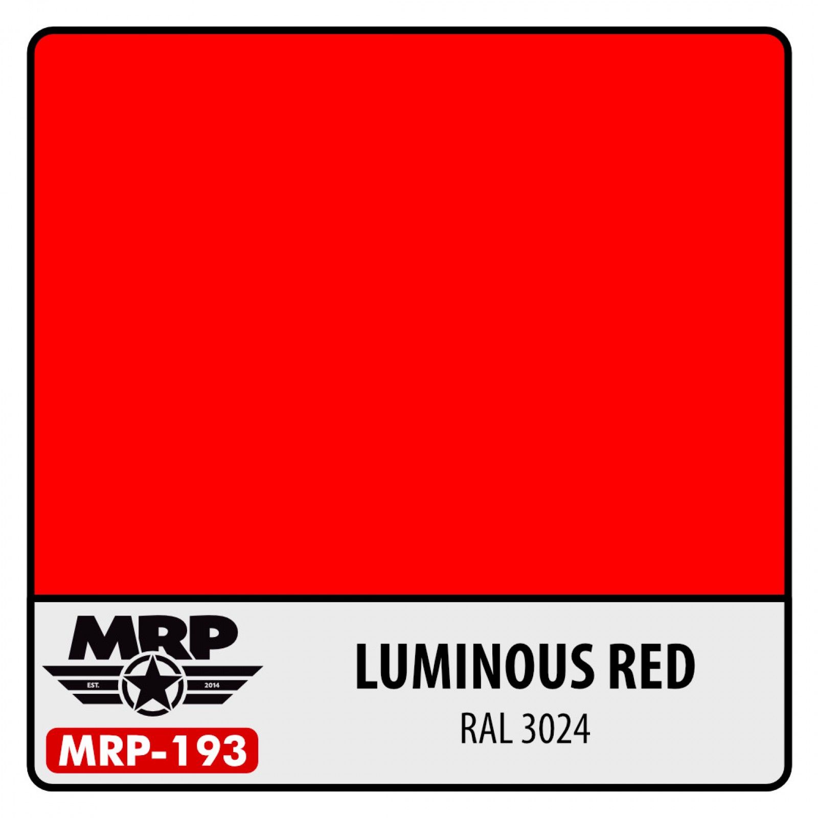 Luminous Red (RAL 3024) | MN modelář