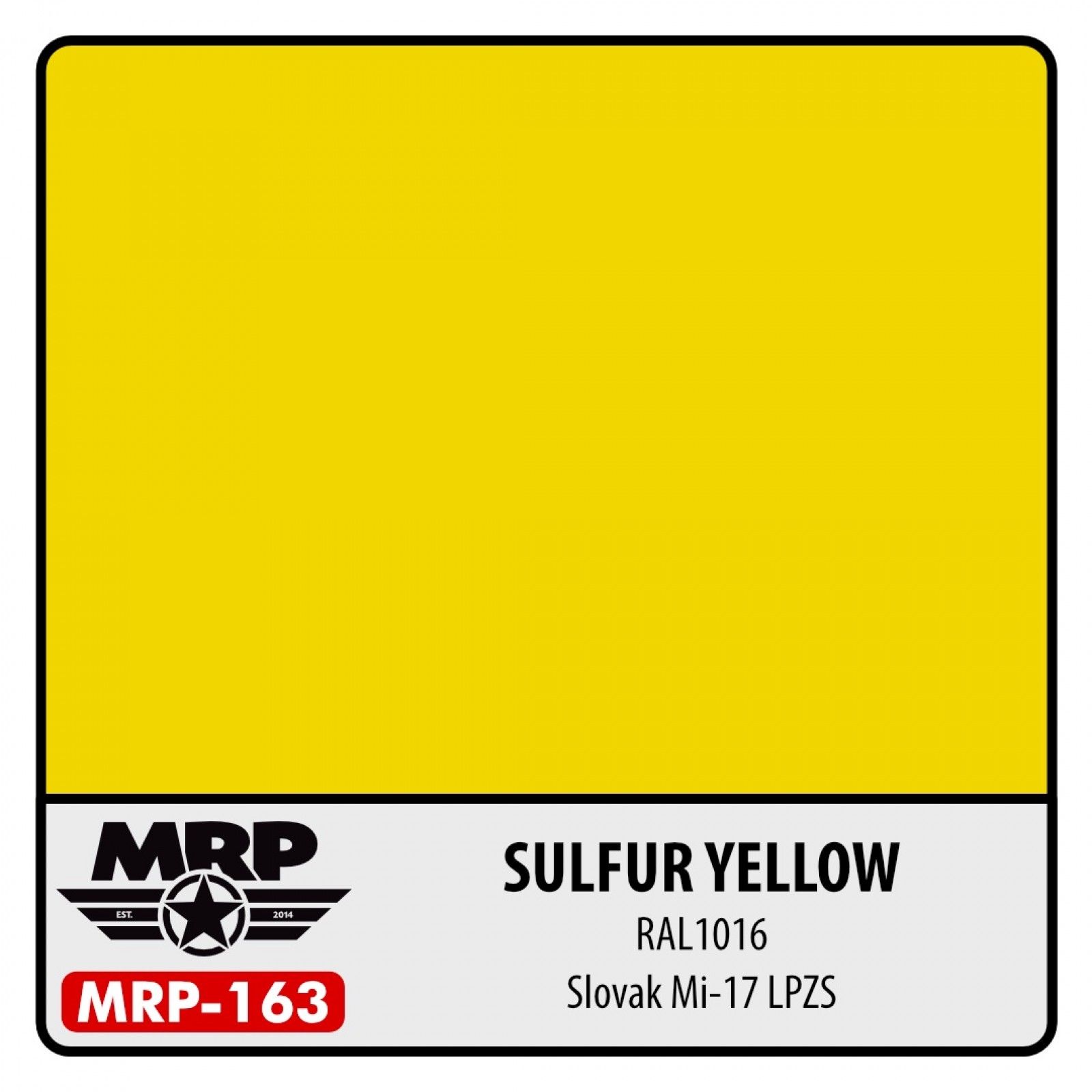 Sulfur Yellow (RAL 1016) | MN modelář