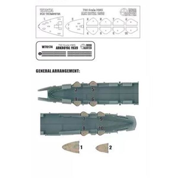 1:700 HMS Ark Royal 1939 (Trumpeter 06713) | MN modelář