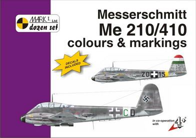 1:72 Messerschmitt Me-210/Messerschmitt Me-410B-2/U4 colours and ...