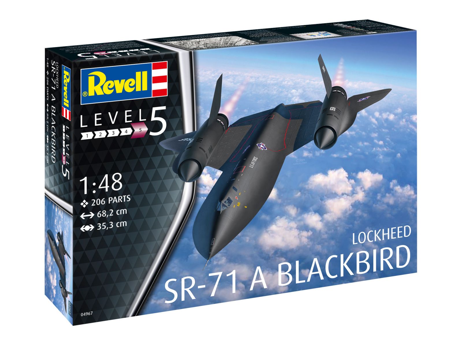 1:48 Lockheed SR-71 Blackbird | MN modelář
