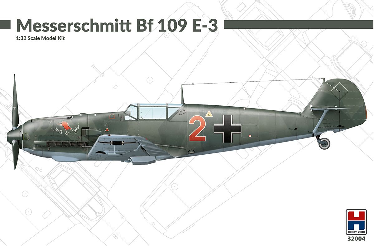 1:32 Messerschmitt Bf 109 E-3 | MN modelář