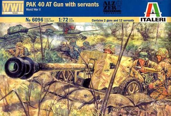 1:72 German PAK 40 Anti-Tank Gun with crew | MN modelář 1:72 German PAK 40 Anti-Tank Gun with crew | MN modelář