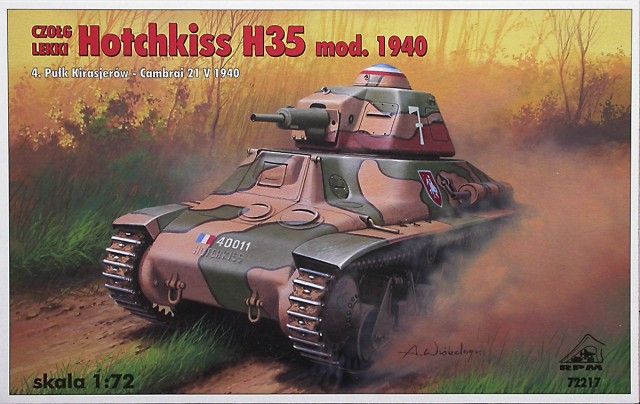 1:72 Hotchkiss H35 | MN modelář