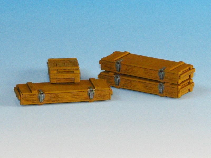 1:35 Wooden Ammo Boxes for 7.5 cm Pak 40 | MN modelář