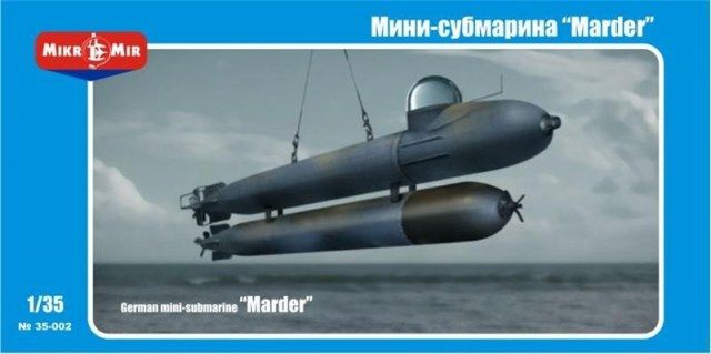 1:35 German Mini submarine | MN modelář