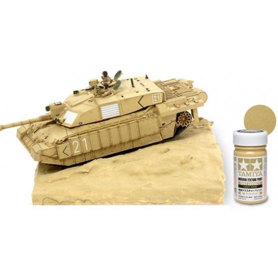 Tamiya Diorama Texture Paint - Grit Effect "Light Sand" | MN modelář