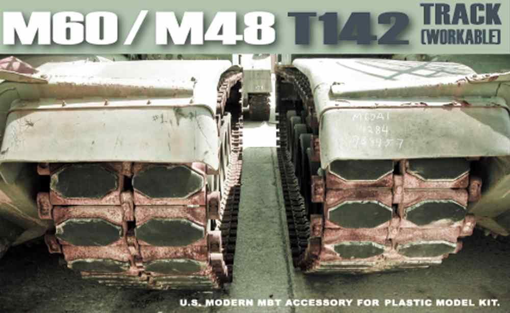 1:35 M60/M48 T142 Track Workable | MN modelář