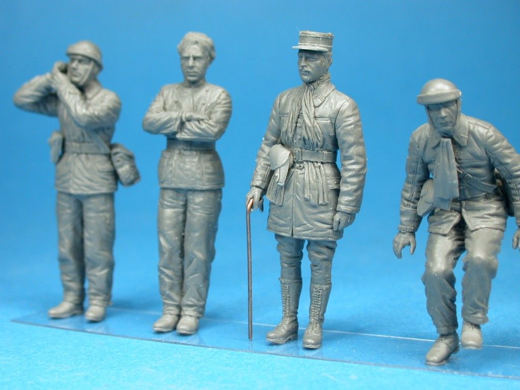 1:35 French tank crew | MN modelář