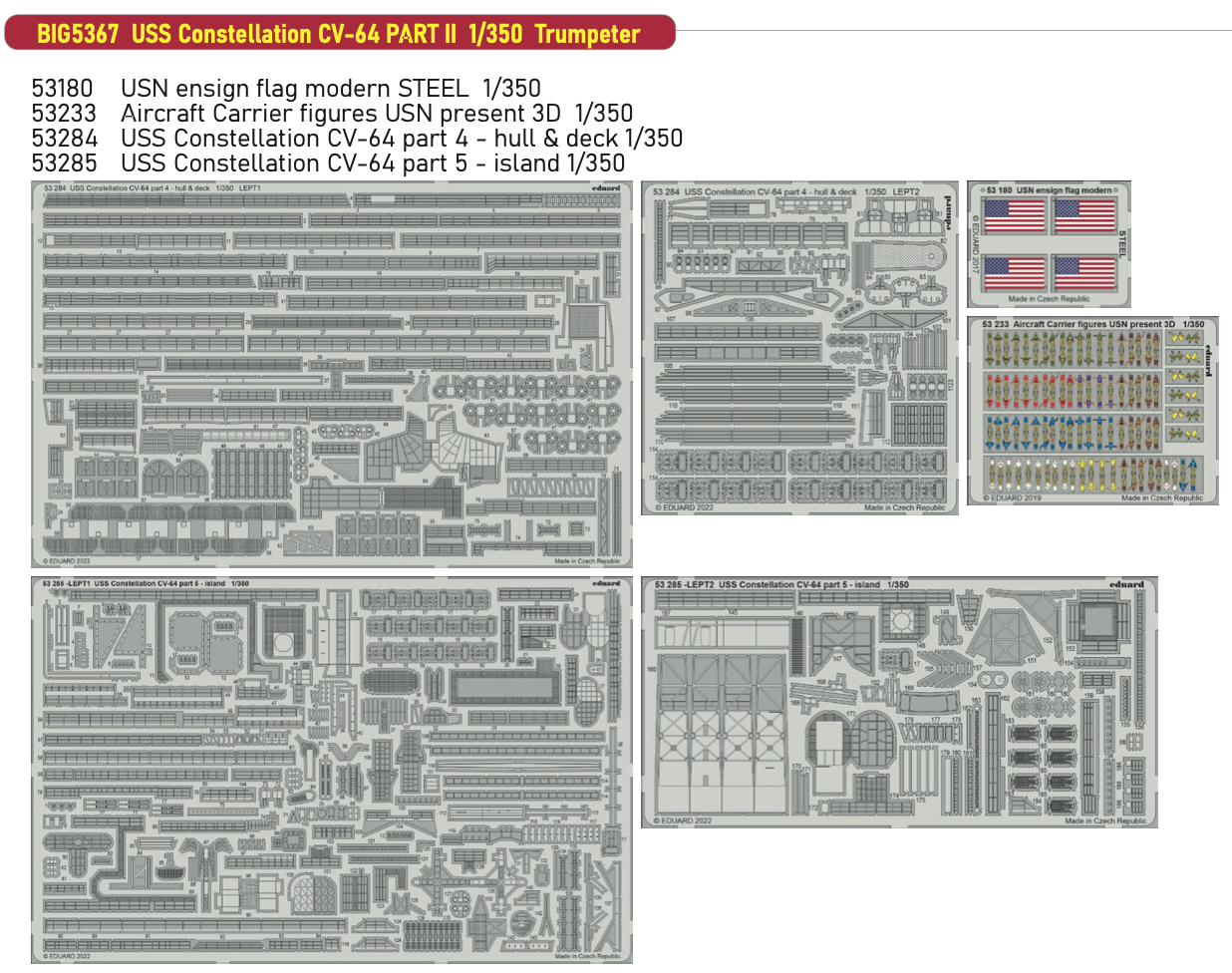 1:350 USS Constellation CV-64 PART II | MN modelář