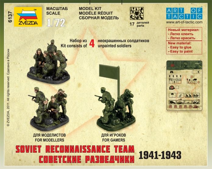 1:72 Soviet Reconnaissance Team | MN modelář