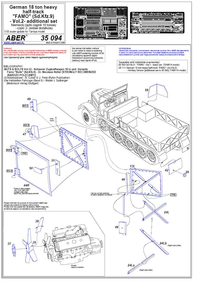 1:35 German 18 ton heavy half-track Sd.Kfz.9 - ''FAMO'' - vol.2 ...